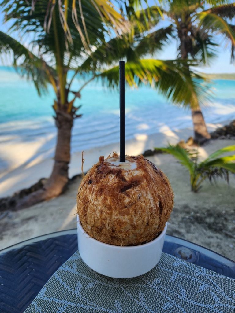Coconut on the beach - polynesia.com | blog